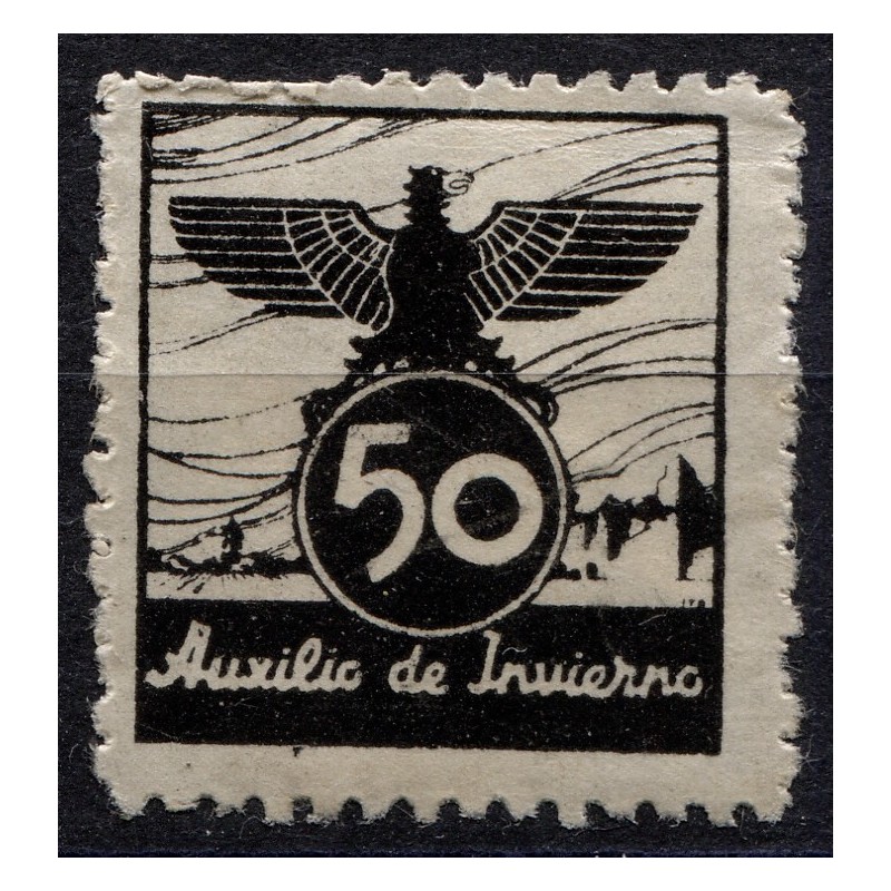 Auxilio de Invierno 50c, Allepuz 3, MNG