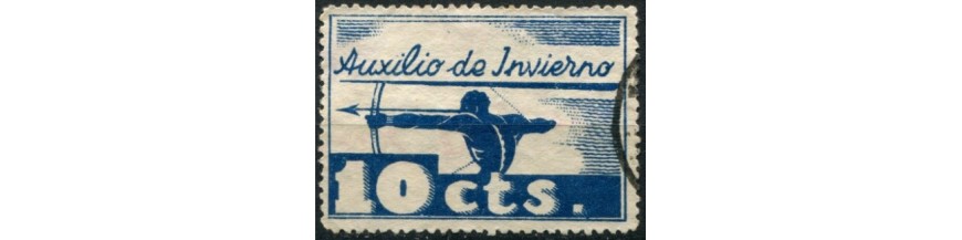 Auxilio de Invierno stamps of the Spanish Civil War. - Colectalia